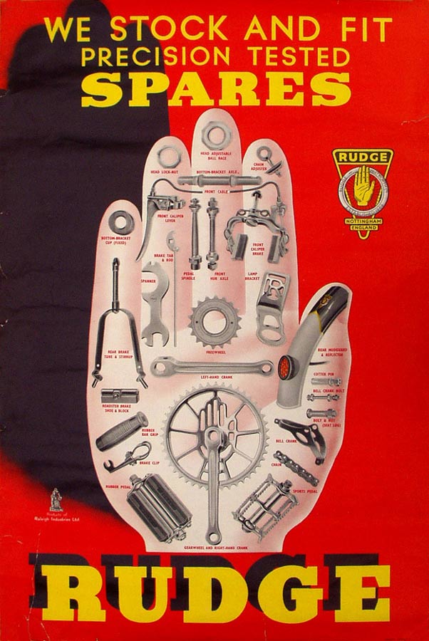 Rudge Bicycle Parts